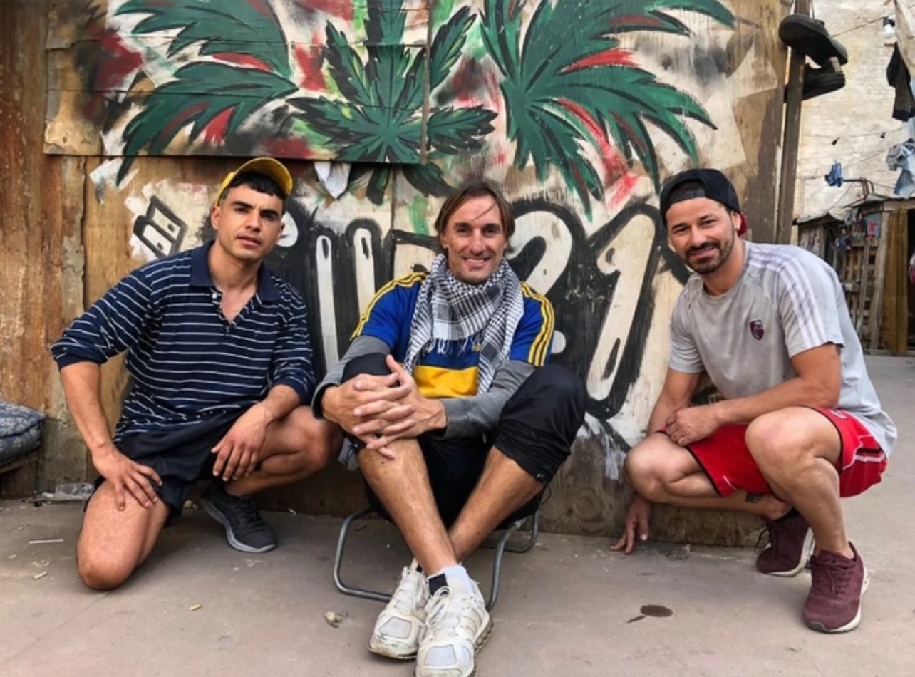 El encuentro de un ex Boca y un ex River en El Patio de la "Sub 21" en ...